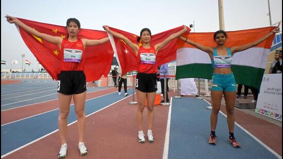 With hurdles bronze, Shourya underlines her potential