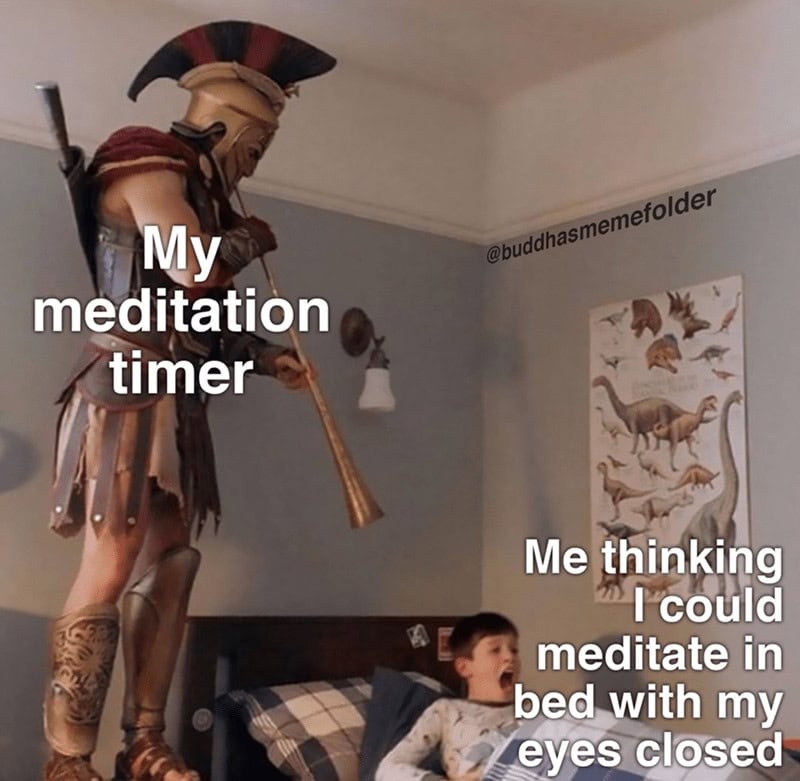 40 Funny Meditation Memes For Brave Folks Trying To Quiet Their Minds