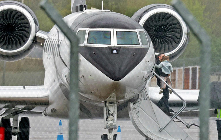 Rory McIlroy, daughter jet home to Northern Ireland after Masters win