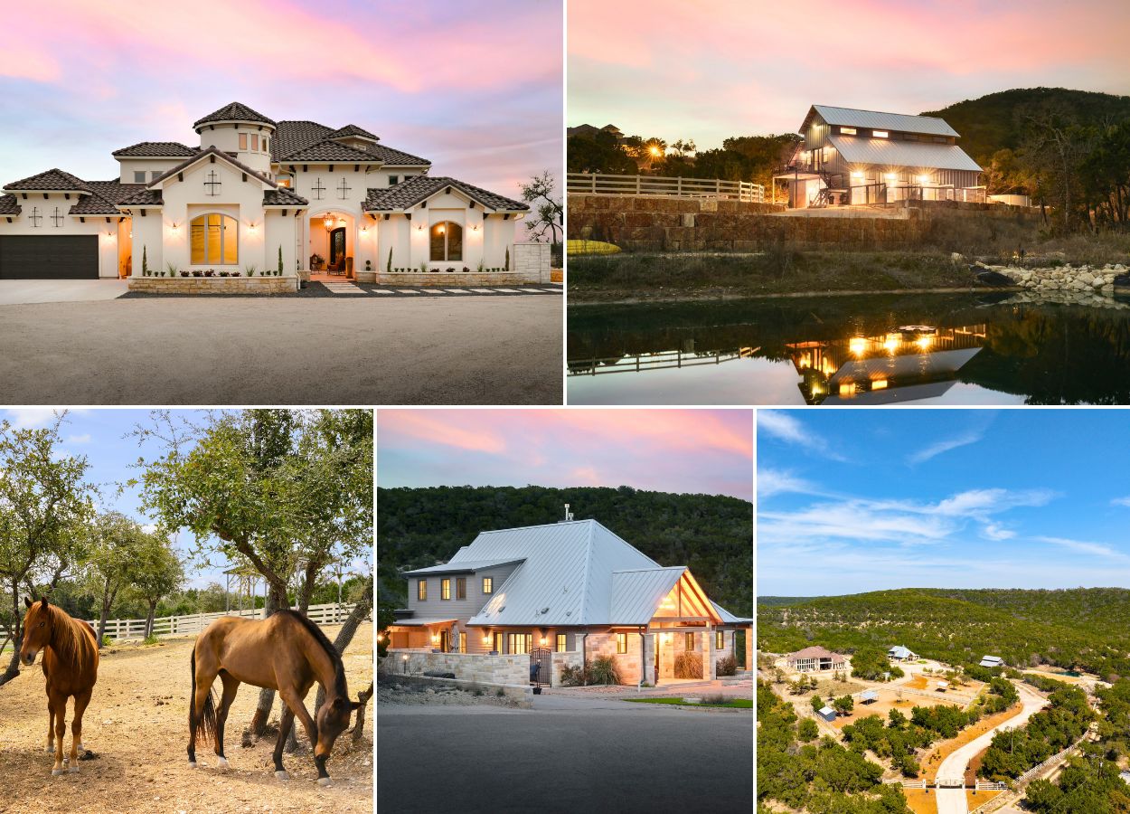 10.6-acre equestrian compound near Austin, Texas has two luxe ...