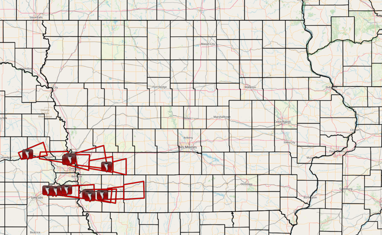 Iowa weather: See where tornadoes were reported Thursday in Iowa