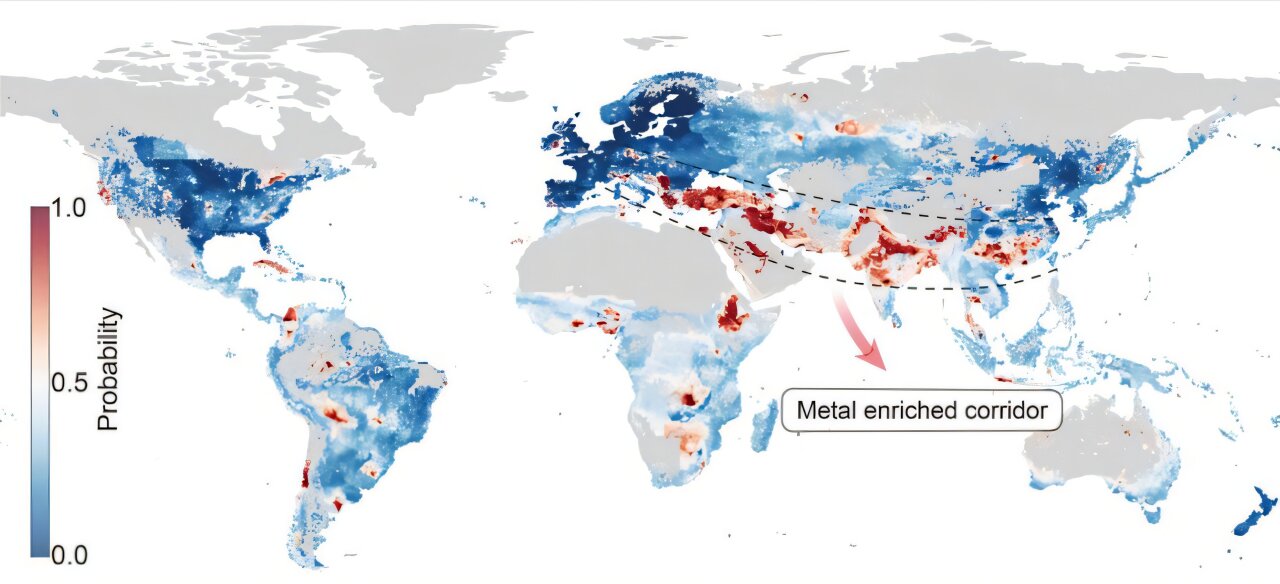 Heavy metals taint nearly 1 in 6 croplands worldwide, say scientists
