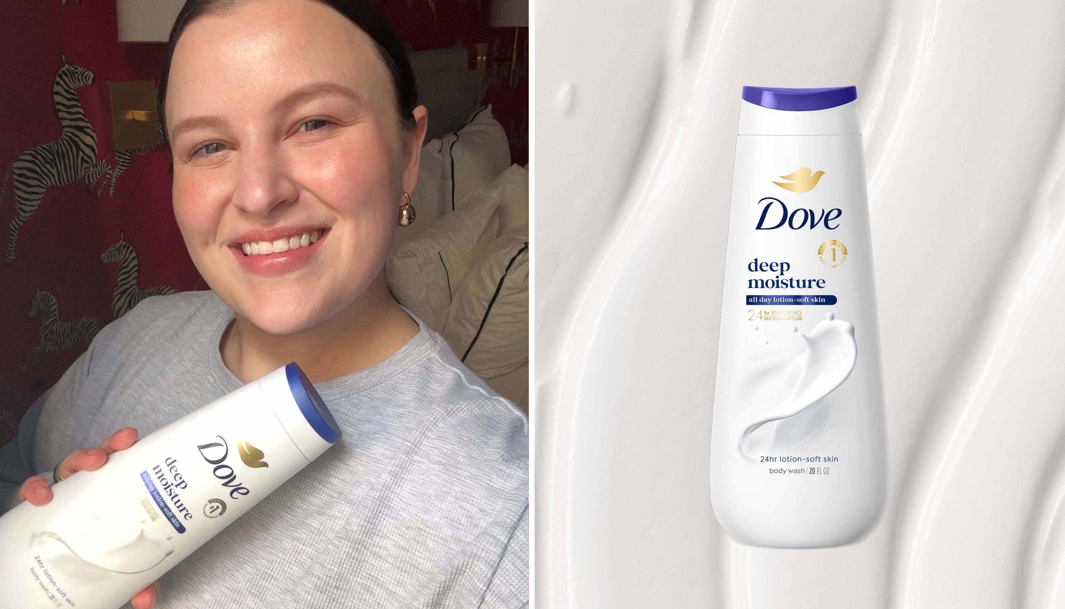 I Can Skip Body Lotion After Using Dove’s New Body Wash