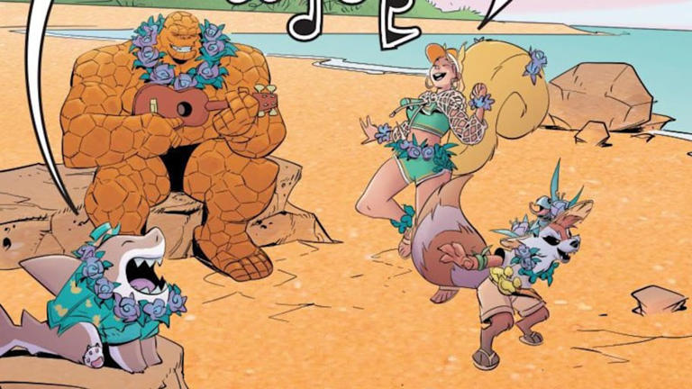 Future Marvel Rivals Skins - Swimsuit, Krakoa Resort, Peach Momoko