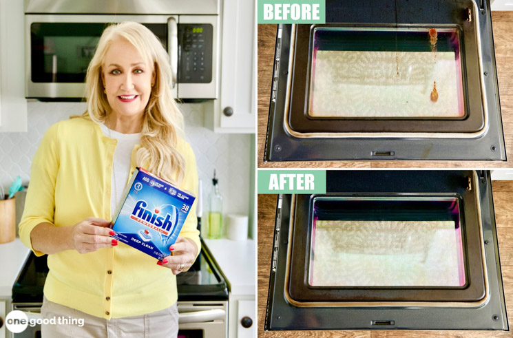 This Hack Makes It Unbelievably Easy To Clean Your Oven Door