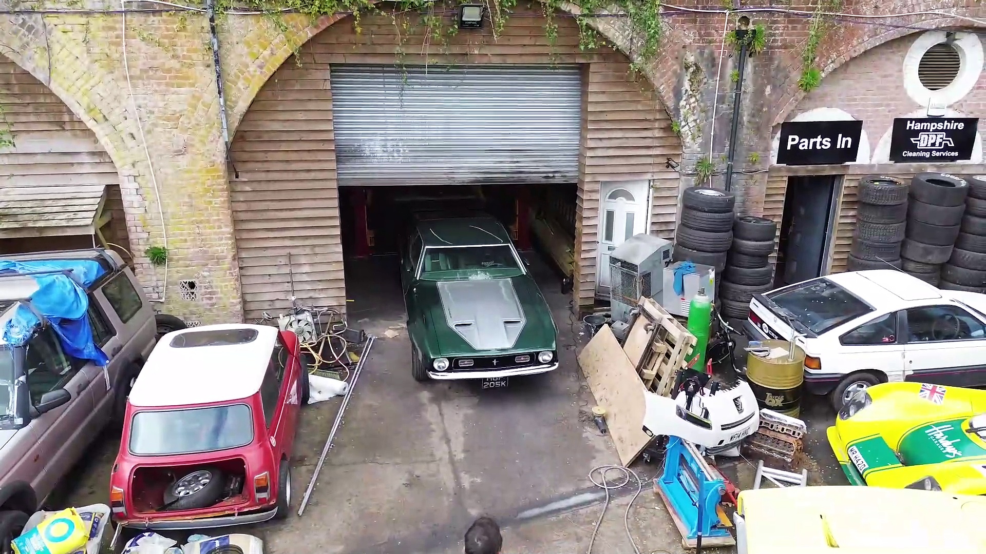 1972 Mach 1 Mustang restored at Hard Up Garage in Fareham