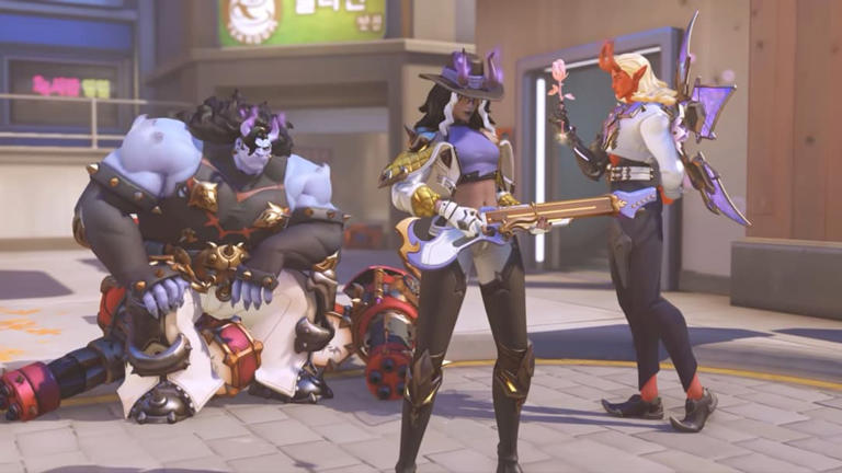 Overwatch 2 Season 16 Battle Pass brings Dokiwatch skins & Juno Mythic