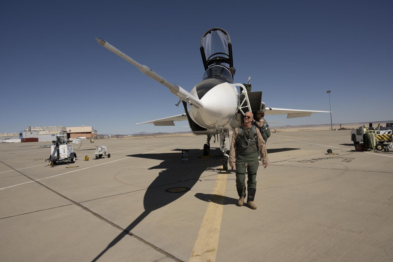 NASA calibrates second shock-sensing probe for X-59 testing