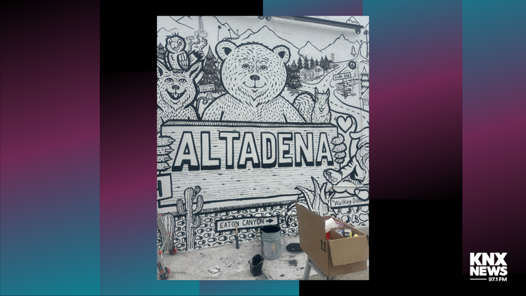 ‘Altadena is Forever’ mural captures spirit of the city