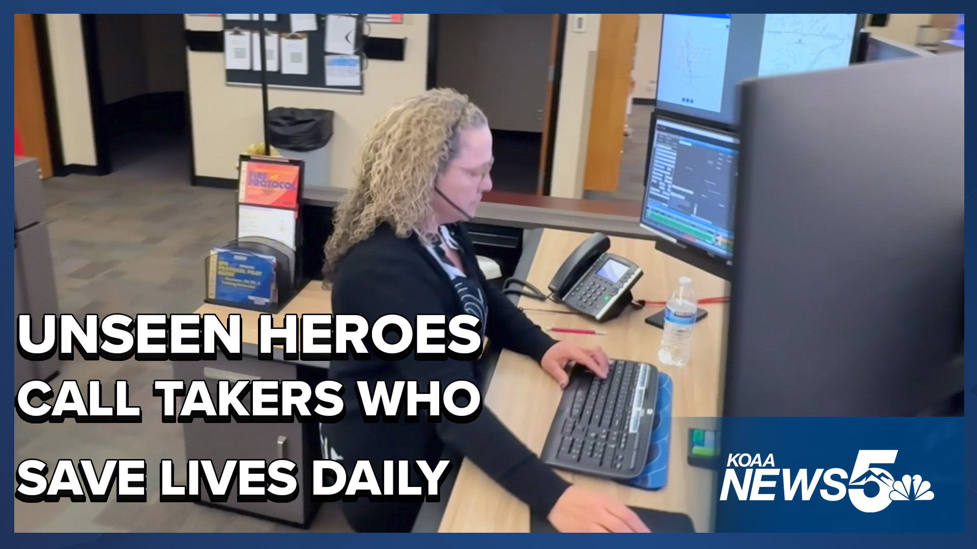 Heroes behind the line: 911 call takers in Colorado Springs work to ...