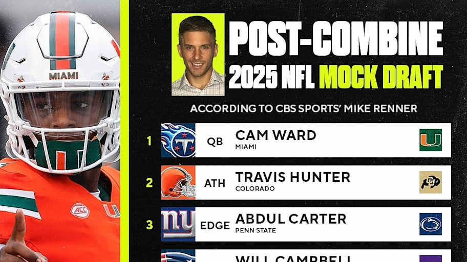 CBS Sports NFL Mock Draft has Detroit Lions taking Michigan defender in ...