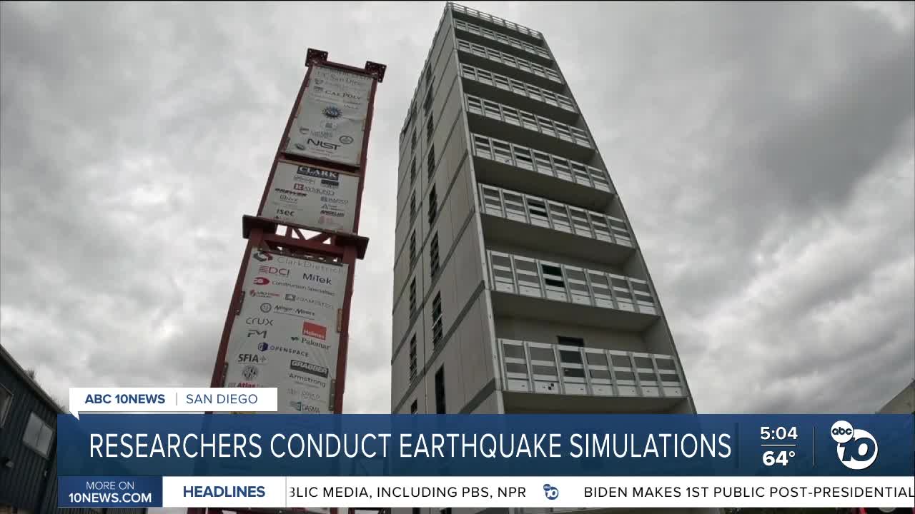 UCSD researchers conduct earthquake simulations