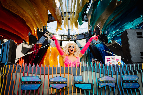 After massive Coachella set, Trixie Mattel visits 'remembers the Alamo'