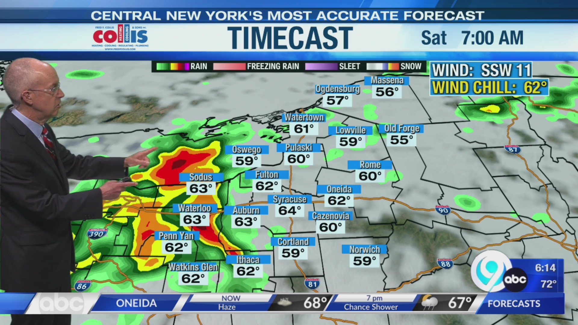Storm Team Forecast 6 Pm Friday April 18th
