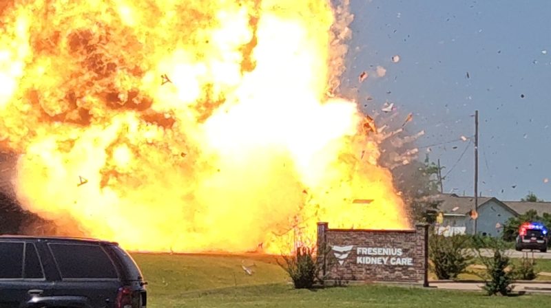 Video shows ‘Call on Jesus’ bus explode in ball of flames along ...