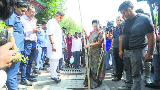 Delhi govt taking steps to fix water logging hot spots before monsoon: Rekha Gupta