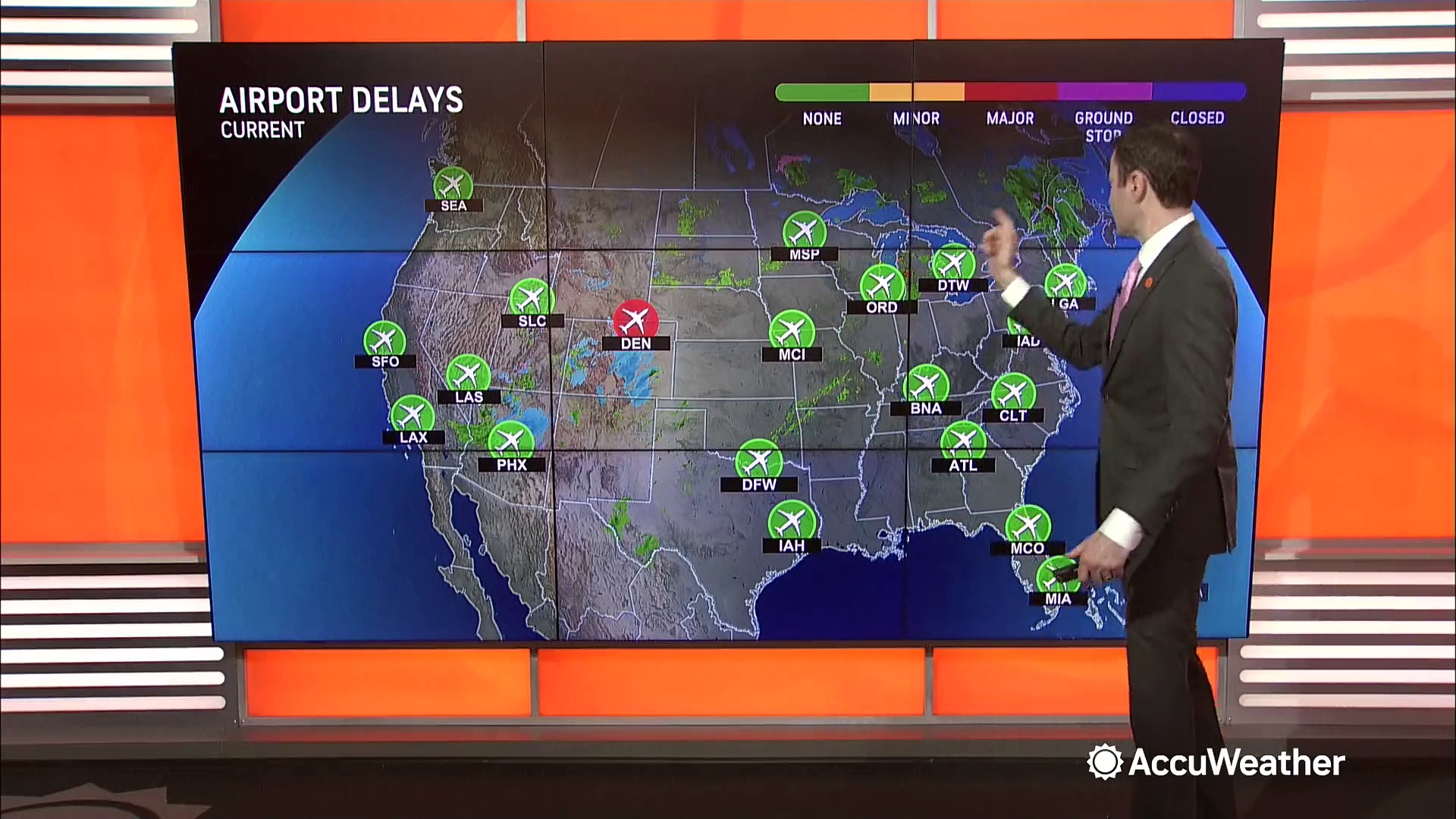 Your Saturday travel forecast for April 19