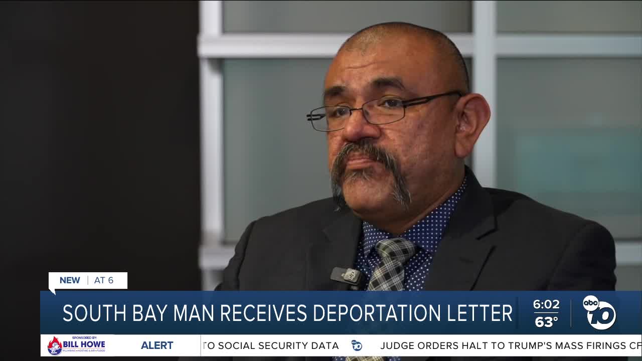 U.S. citizen born in National City received deportation letter