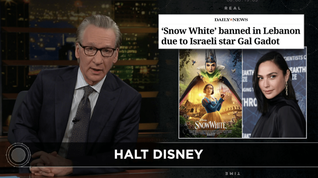 ‘Real Time': Bill Maher Says Lebanon Is "Working Too Hard" With ‘Snow ...
