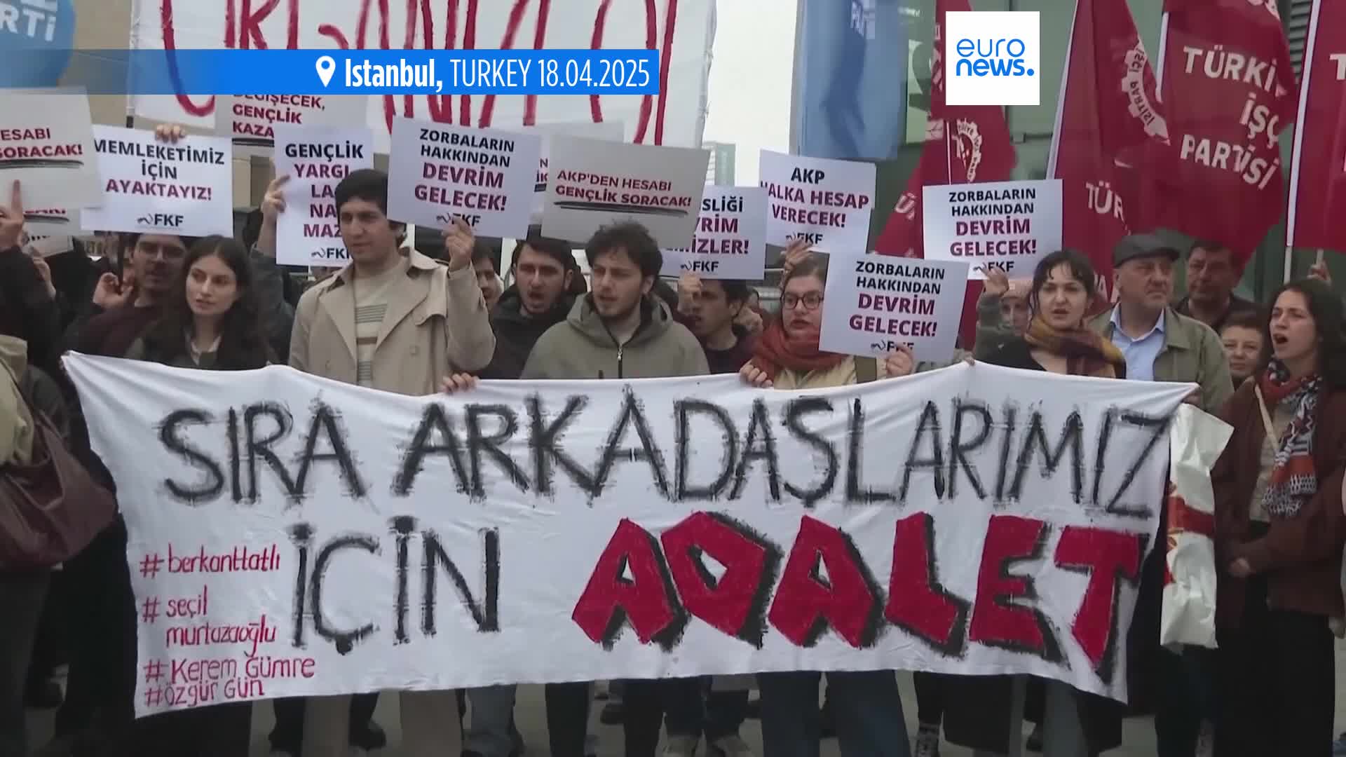 Almost 200 students, journalists on trial over Istanbul protests