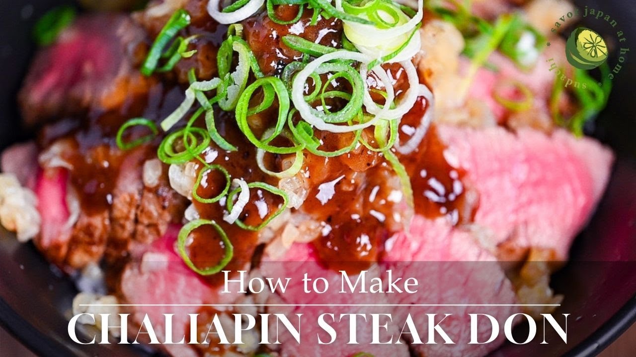 Chaliapin Steak Don Recipe – Shokugeki no Soma Inspired 🍱🔥