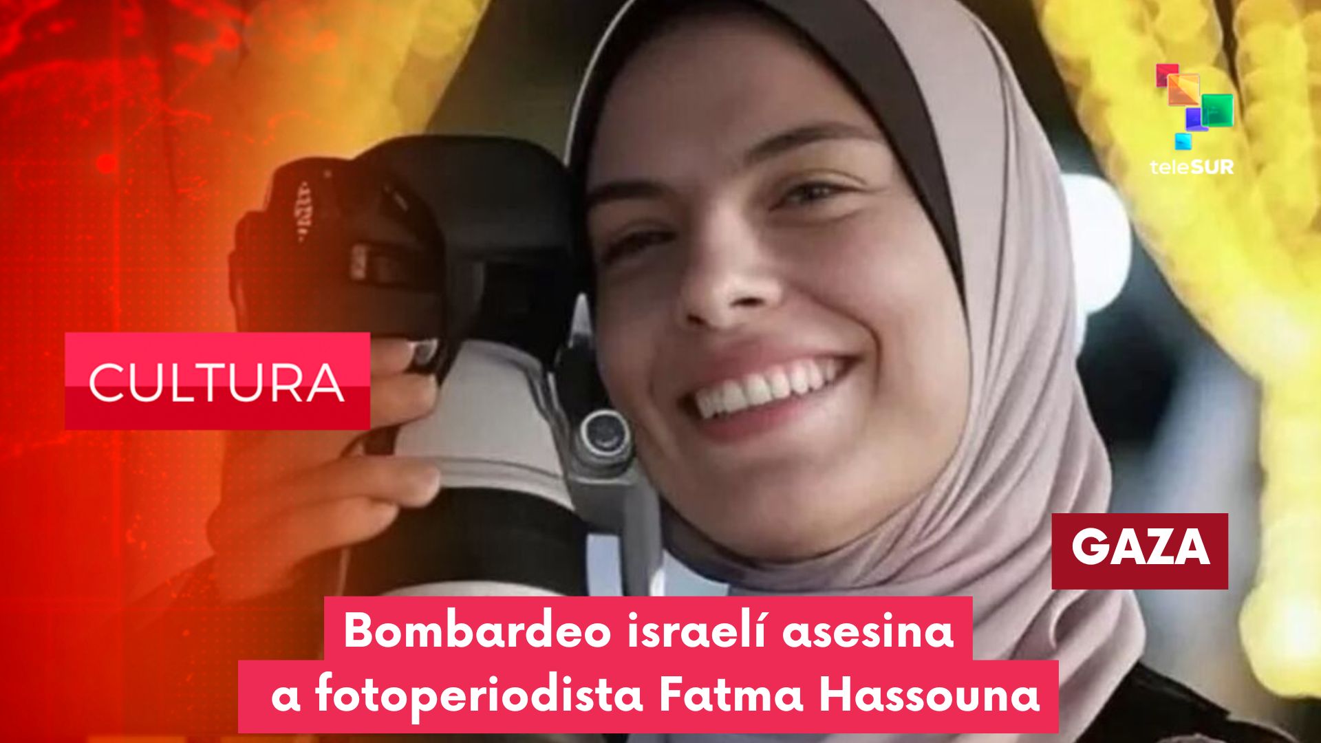 Asesinan a fotoperiodista palestina Fatma Hassona CULTURA EDICIÓN ...