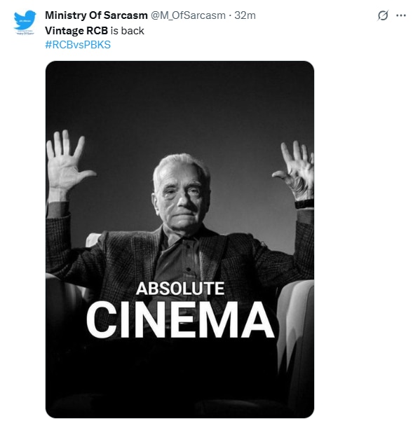 Vintage RCB is back: Memes galore as PBKS run through hosts in Bengaluru