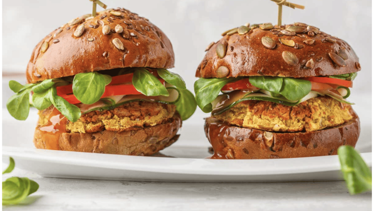 The Favorite Vegan Burger: Lentils, Mushrooms, and Oats