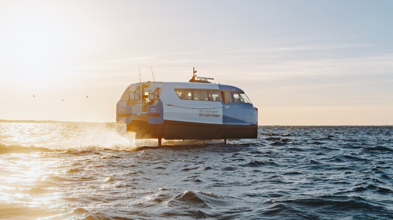 The Fastest Electric Passenger Vessel On Water Is A Hydrofoil Ferry ...