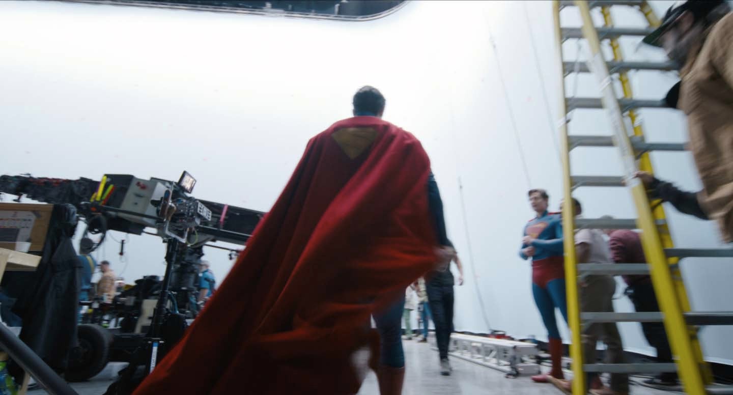 Superman: Behind the Scenes Cast and Character Images