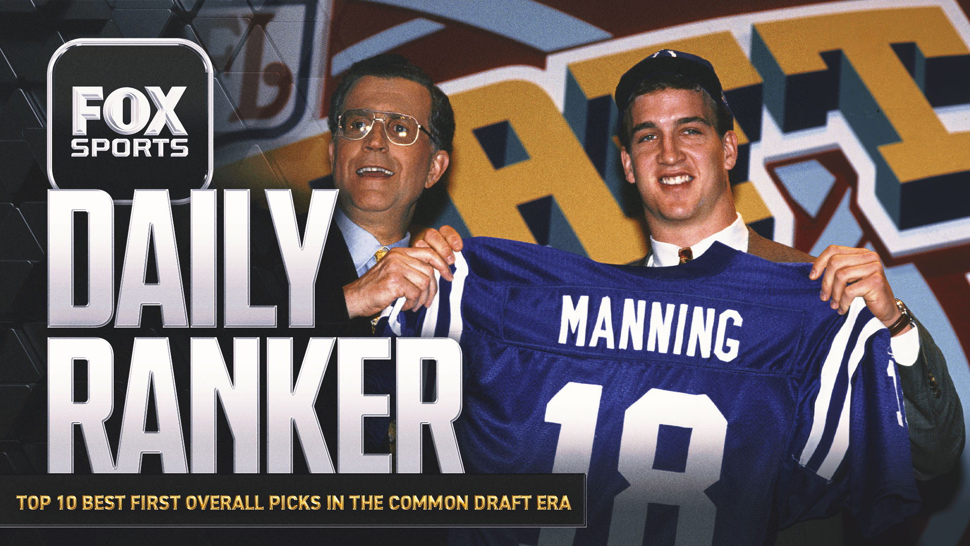 Who are the 10 best first overall picks in the common draft era?