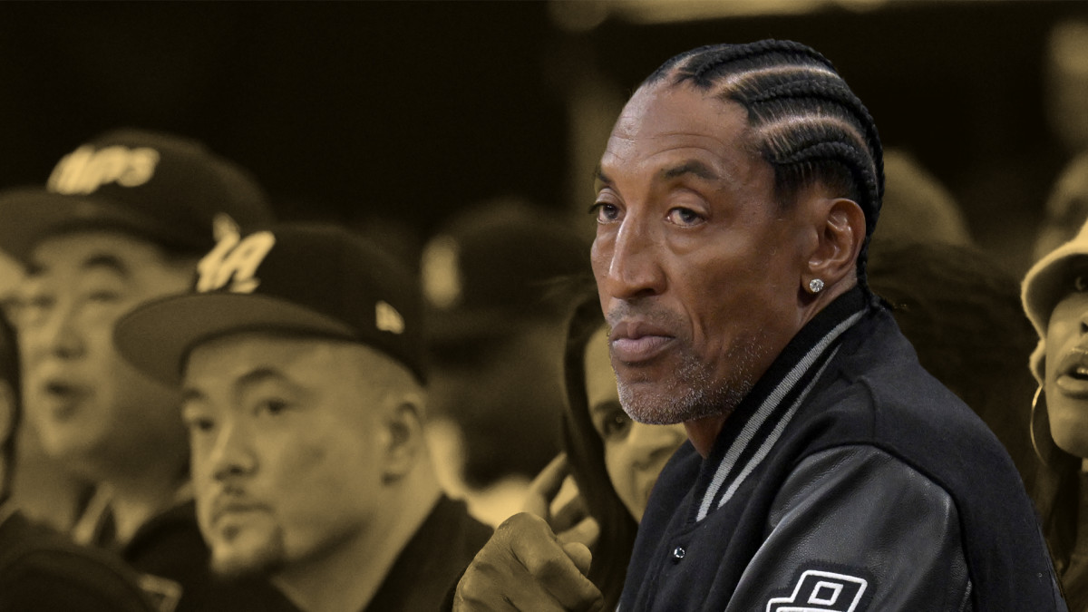 "I don't want people to remember me being there" - Scottie Pippen said ...