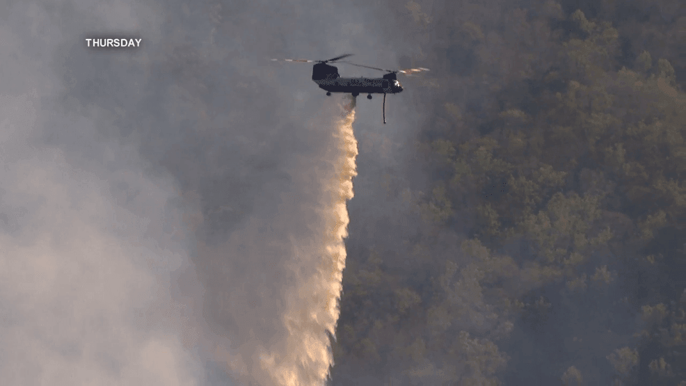 Crews battling Bee Rock Creek brace for warm weekend, fire 10% contained
