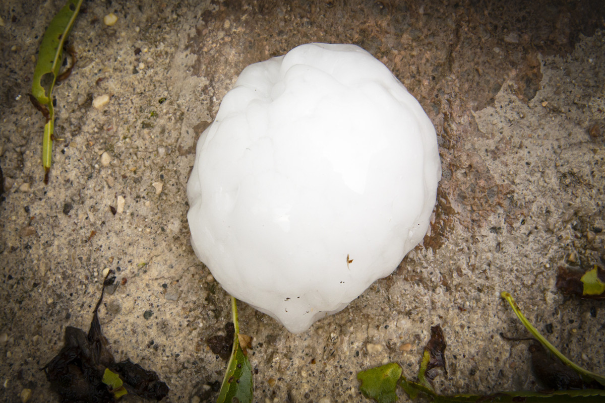 Wild Photos Show Home Destroyed by 'Softball-Sized' Hail Amid Midwest ...