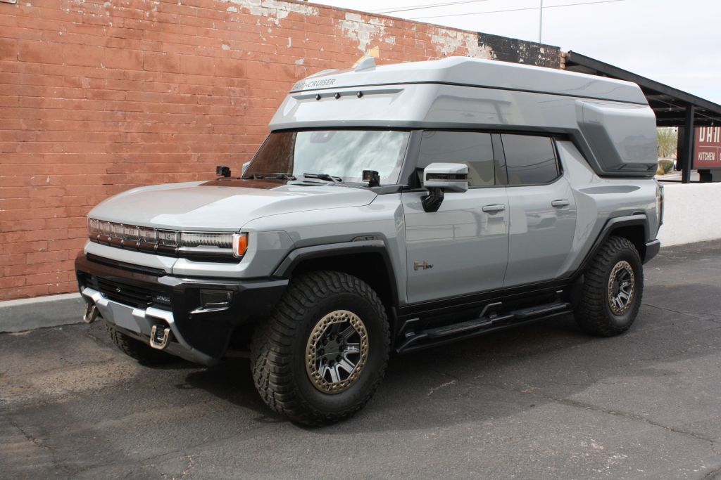 Adventure Awaits in this 2022 GMC Hummer EV Overlanding Camper