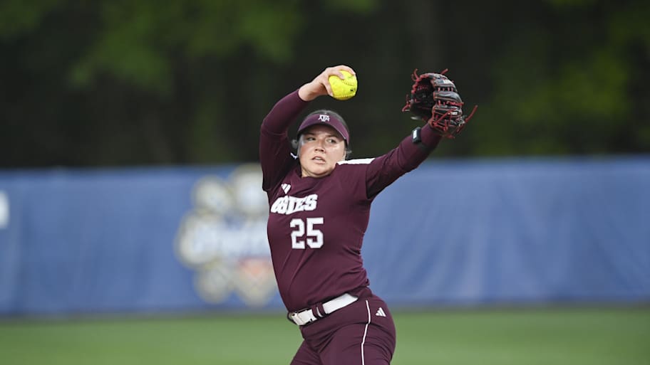 No. 1 Texas A&M Softball's Winning Streak Ends in Run-Rule Loss to Mizzou