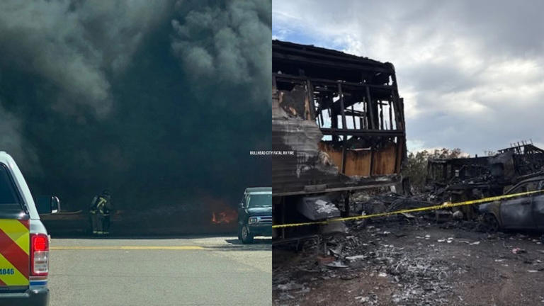 Electrical overload possible cause of deadly RV fire in Bullhead City