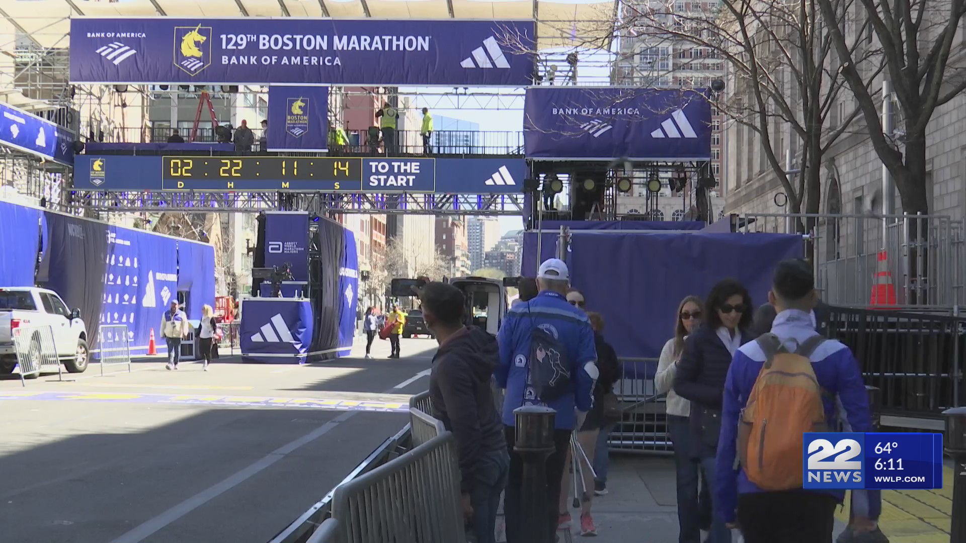 Top athletes prepare for the 129th Boston Marathon