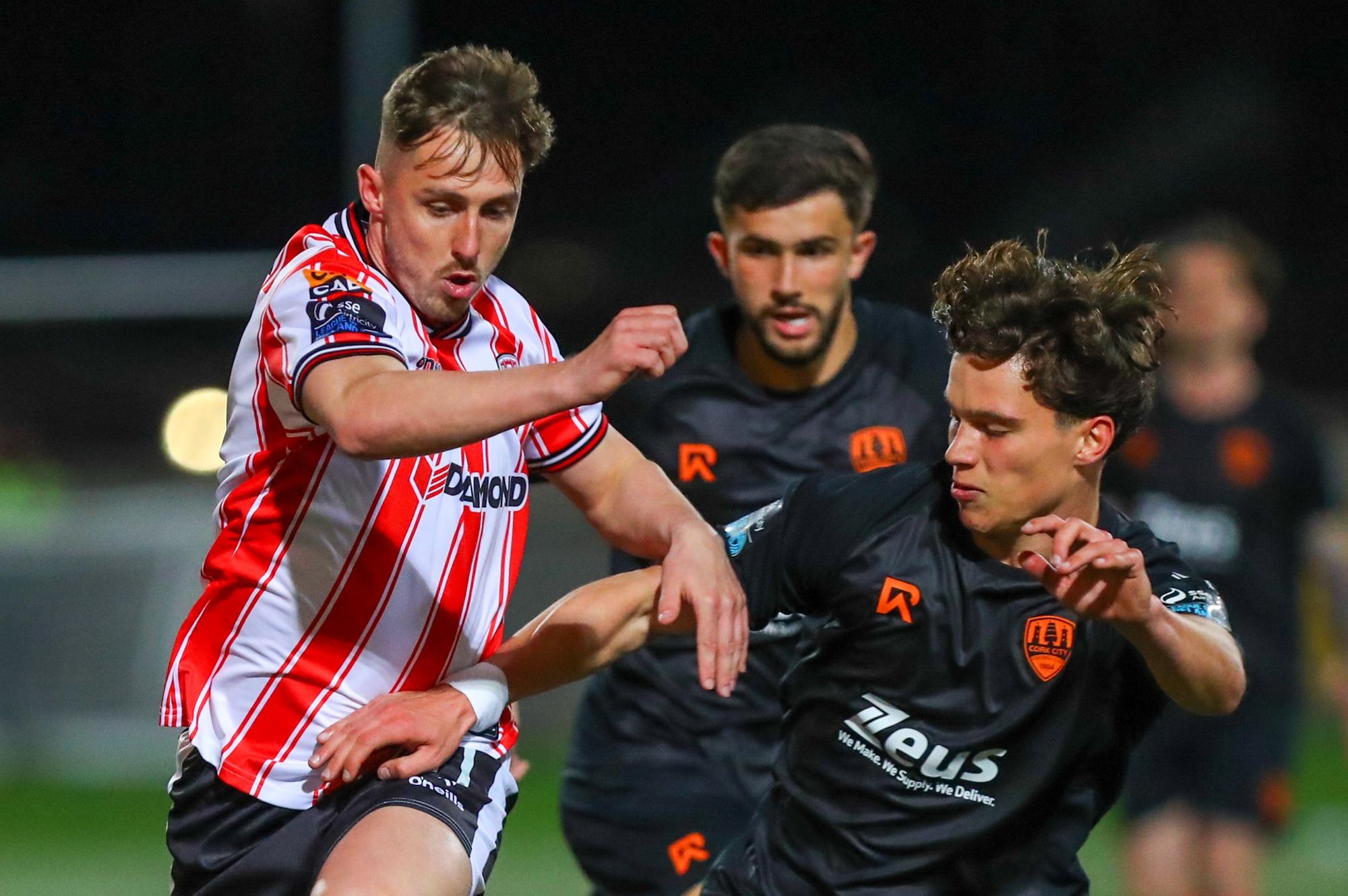 Gavin Whyte's first Derry City goal proves the winner against 10 man Galway