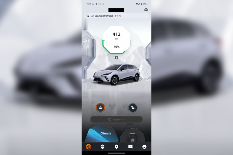 How to use the MG iSMART connected app