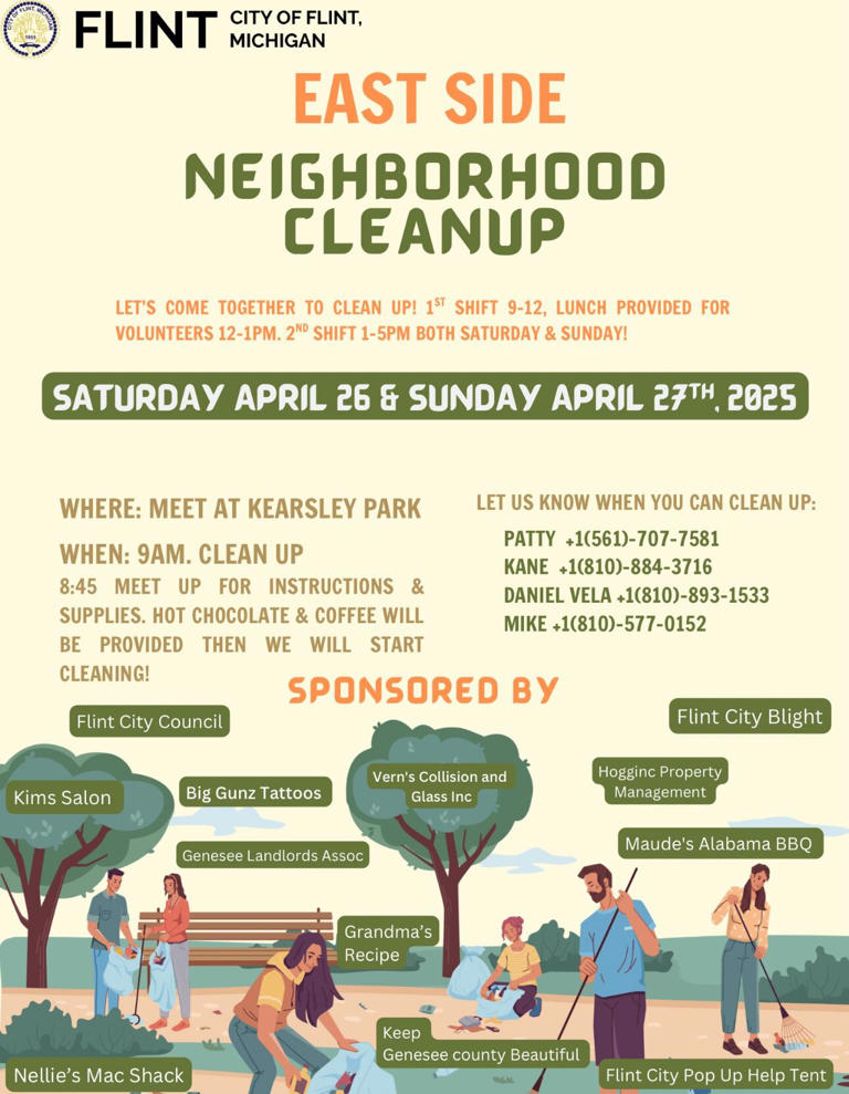 East Side Neighborhood Cleanup needs volunteers