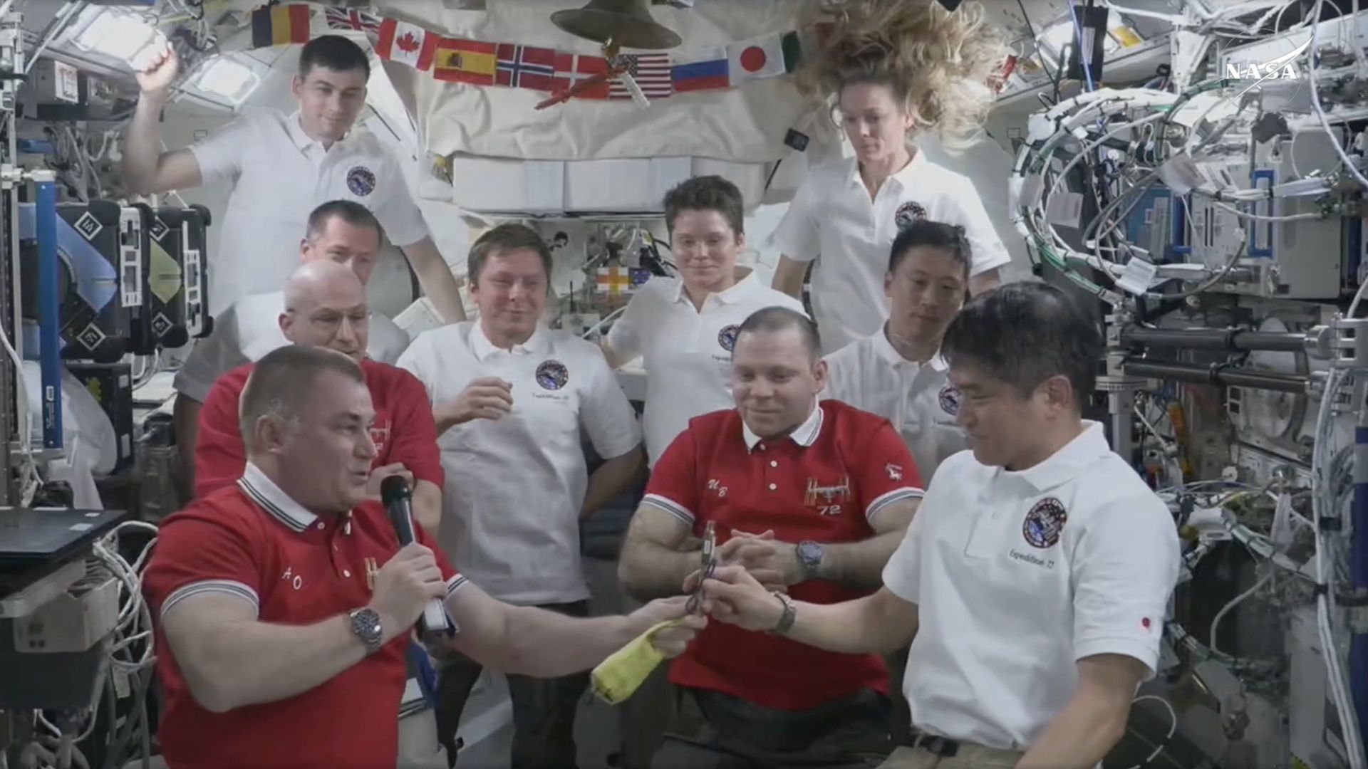 'Take care of our station. It's our everything.' Russian cosmonaut ...