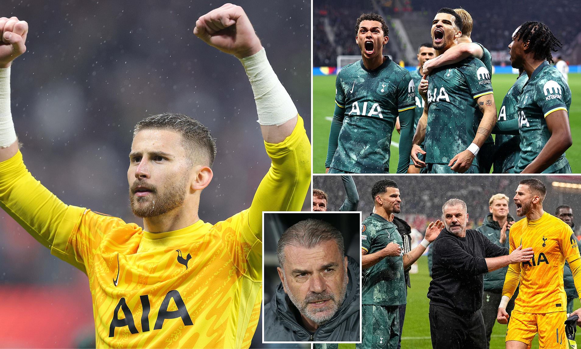 Tottenham keeper Guglielmo Vicario vows Spurs will 'fight' and end ...