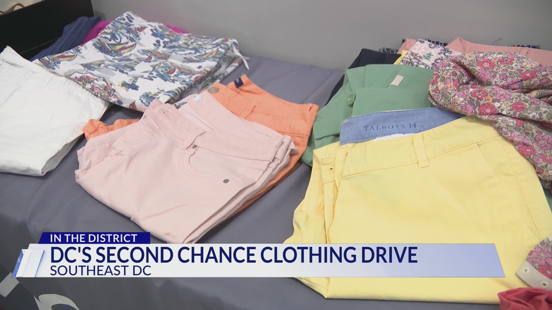 DC's Second Chance Clothing Drive