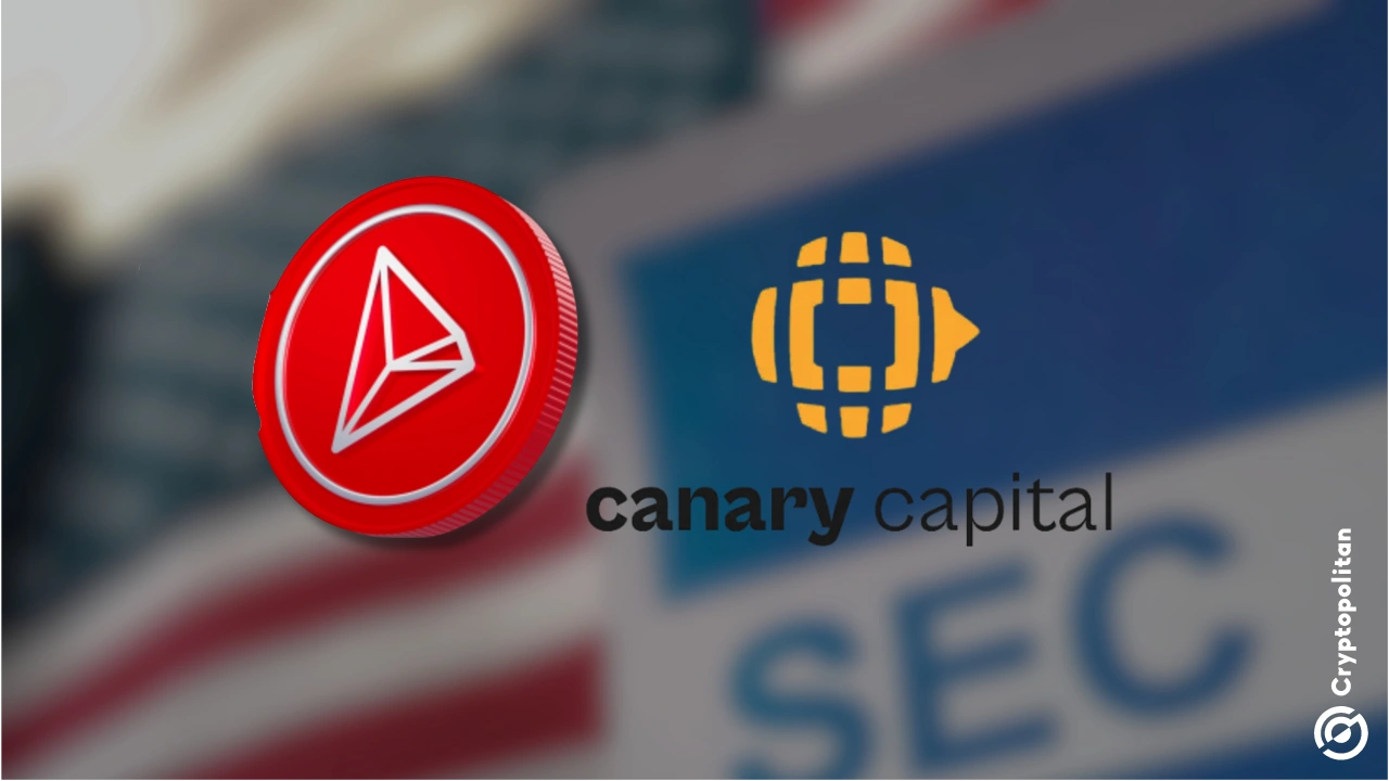 Canary Capital seeks SEC approval for staked Tron ETF