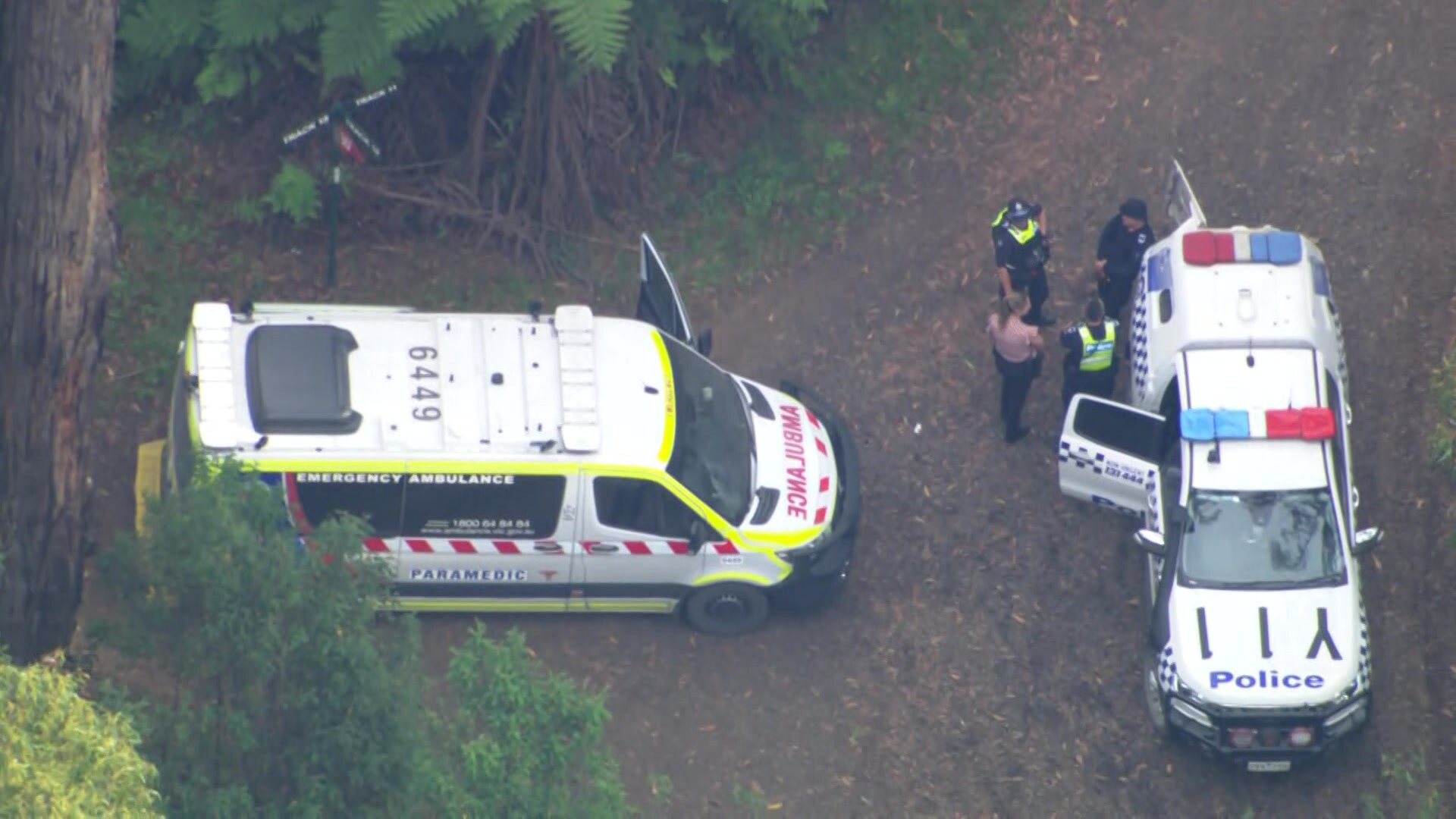 Olinda boy found unharmed after spending the night missing in bushland in Melbourne's east