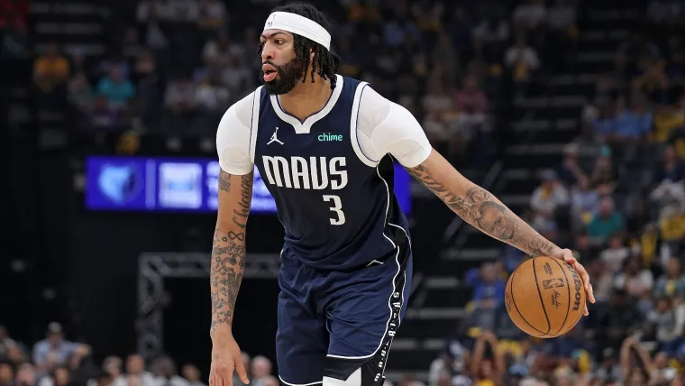 Anthony Davis injury update: Mavericks star exits play-in game vs ...