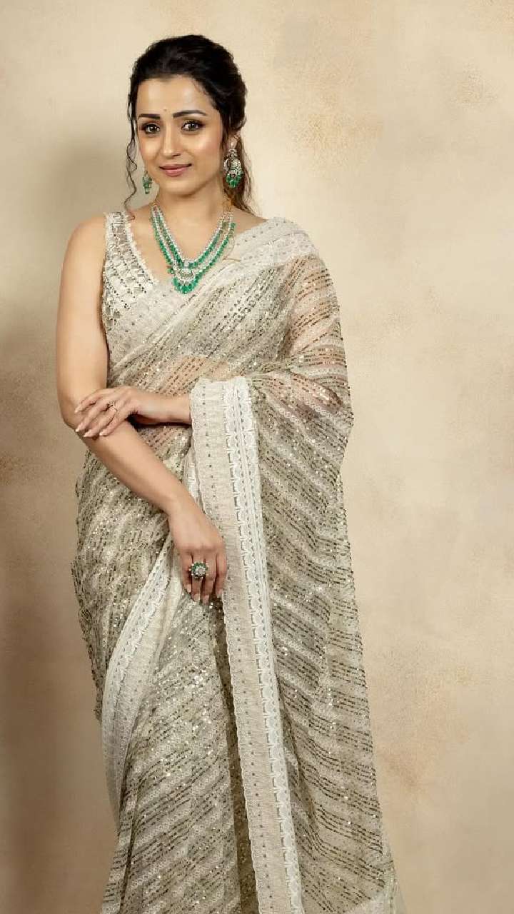 Trisha Krishnan's 10 Saree Blouse Designs For Summer Weddings!