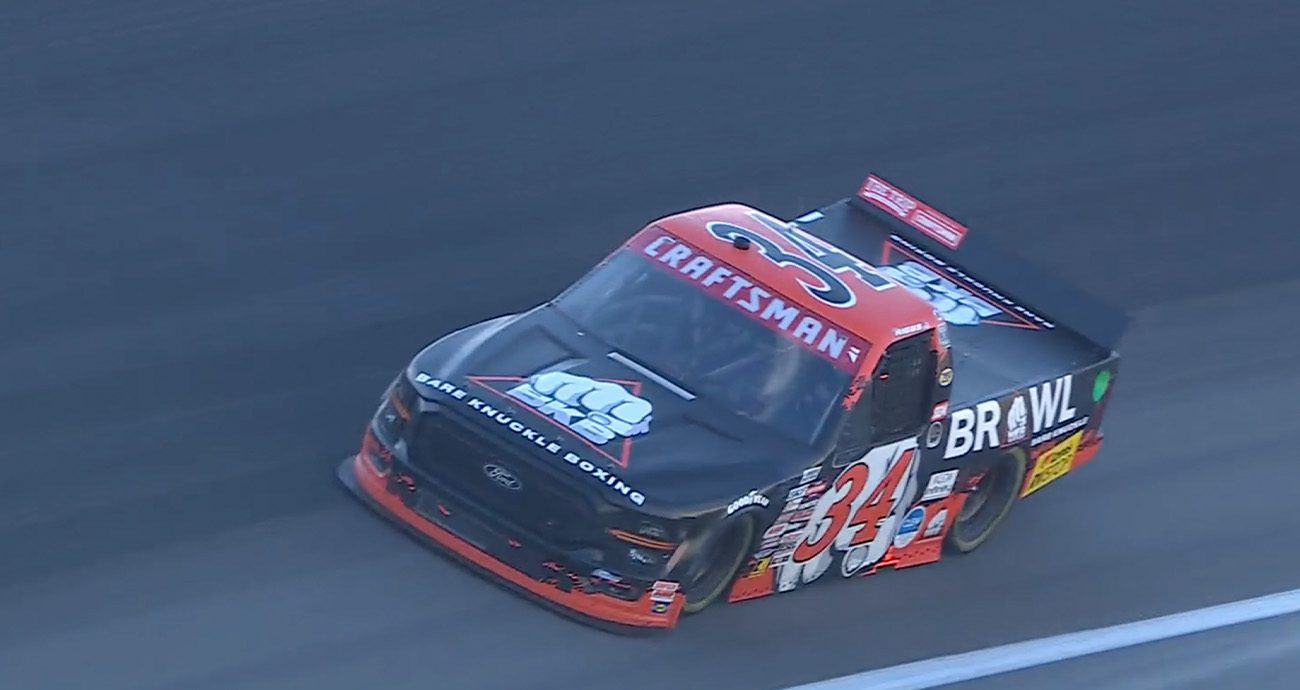 Time for the broom? Layne Riggs sweeps Rockingham stages