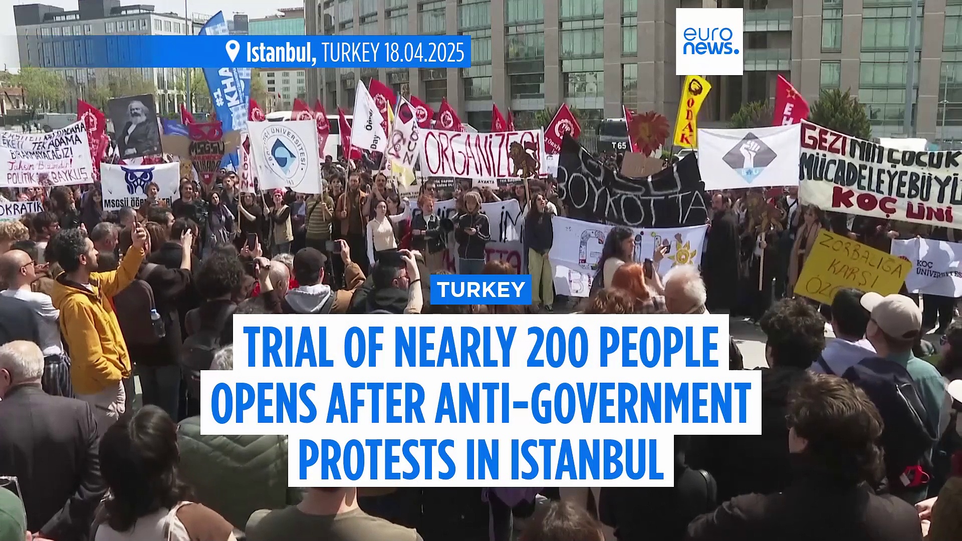 Almost 200 students, journalists on trial over Istanbul protests